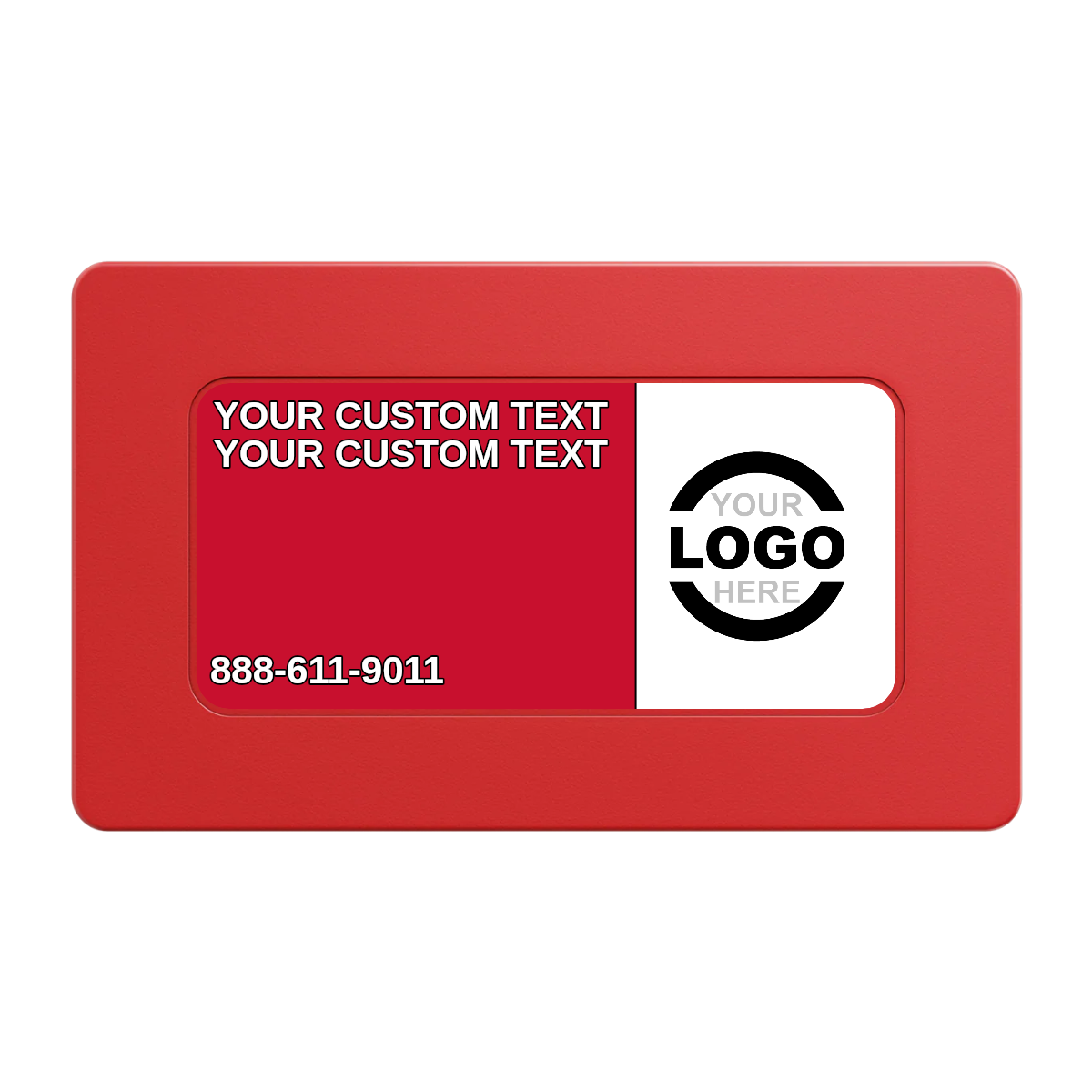 Branded Logo Rectangular Poker Chip Plaques – ChipLab